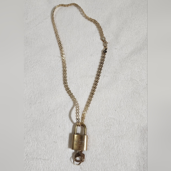 Louis Vuitton | Bags | Louis Vuitton Lock Key 322 With 8k Gold Plated ...